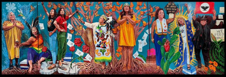 The Meaning Behind the Art Sacramento Poderosas Mural - Mary's Pence